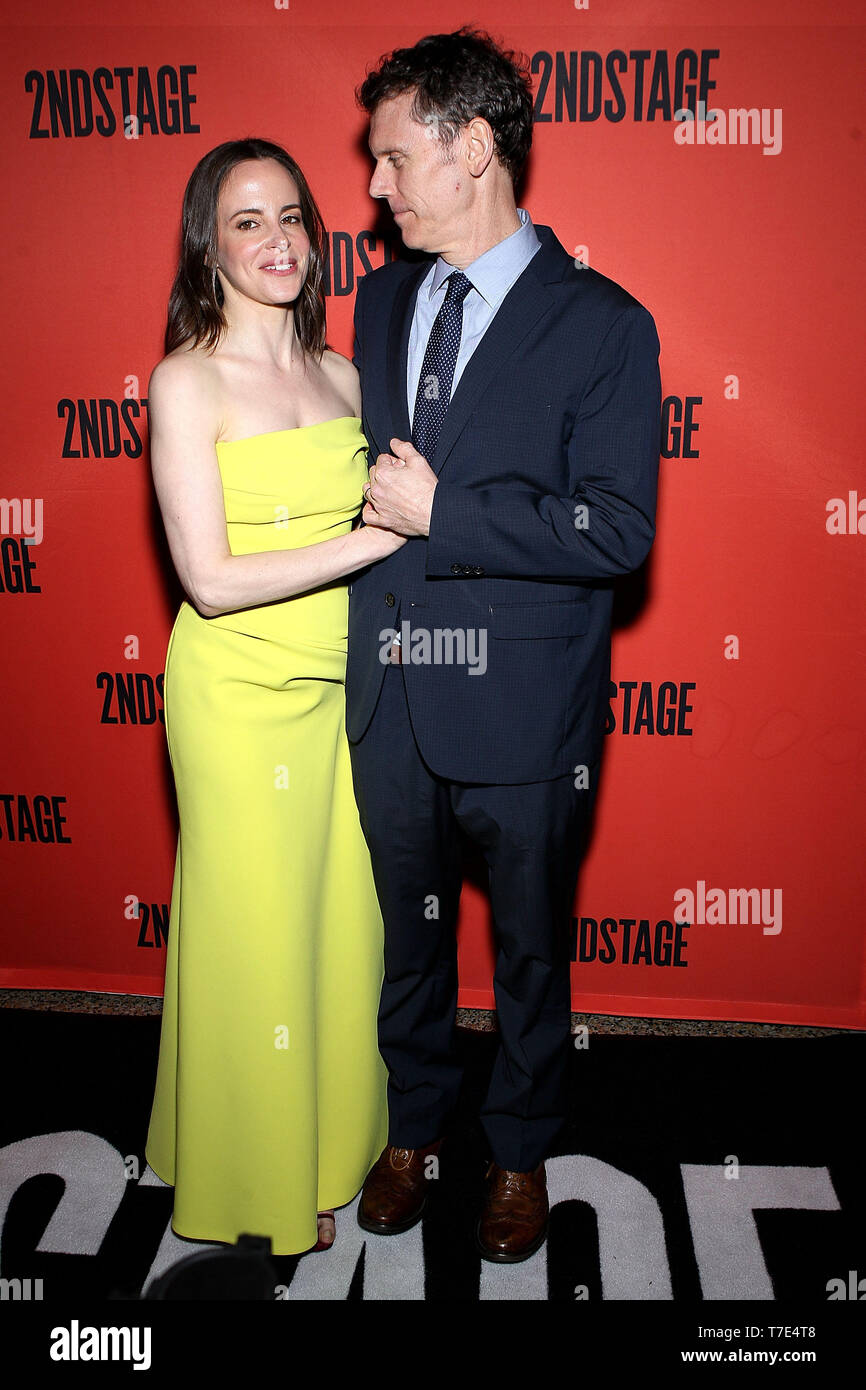 New York, USA. 6 May, 2019. Maria Dizzia, Will Eno at the Second Stage ...