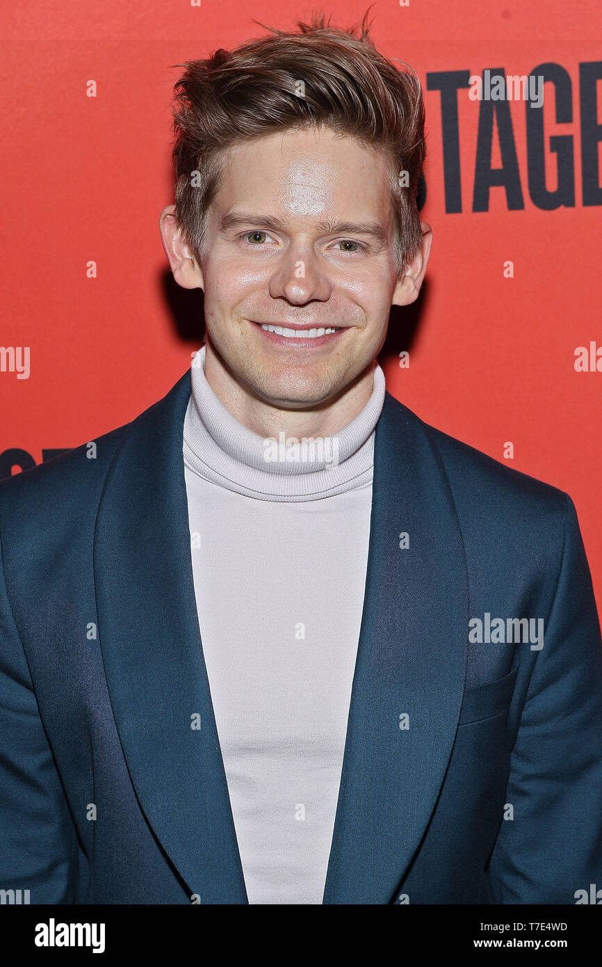 New York, USA. 6 May, 2019. Andrew Keenan-Bolger at the Second Stage ...