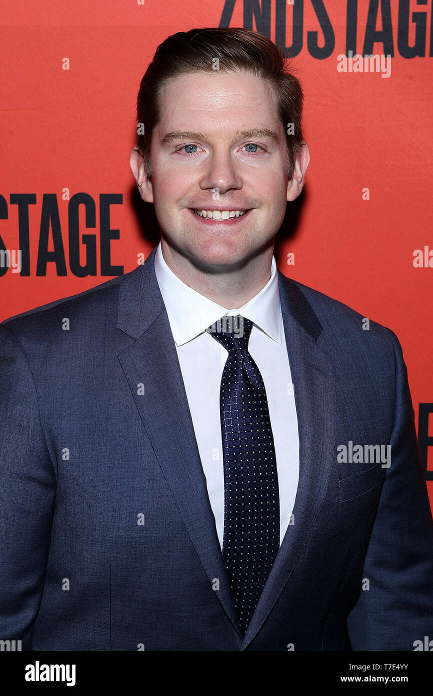 New York, USA. 6 May, 2019. Rory OÕMalley at the Second Stage 40th ...