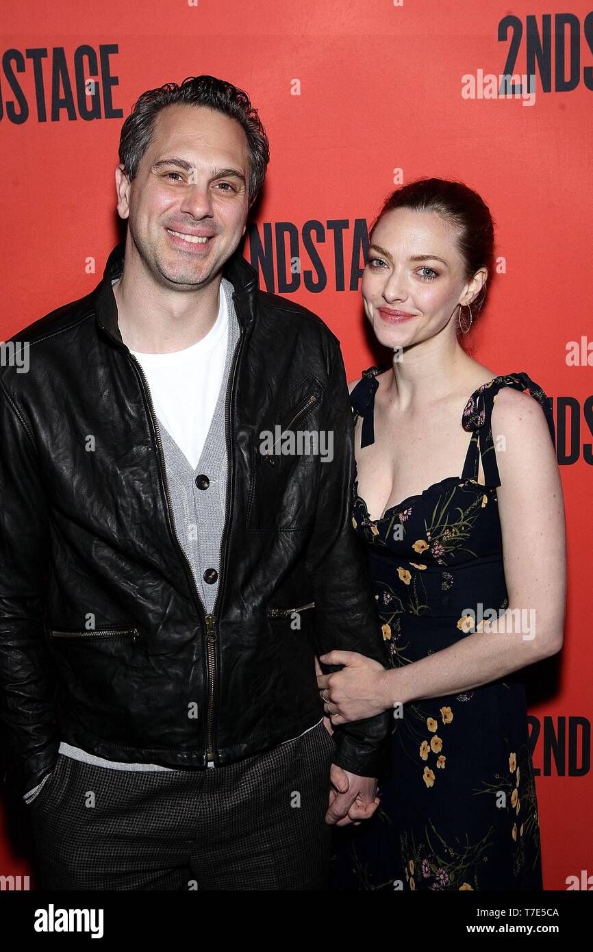 New York, NY, USA. 6th May, 2019. Thomas Sadoski, Amanda Seyfried at ...