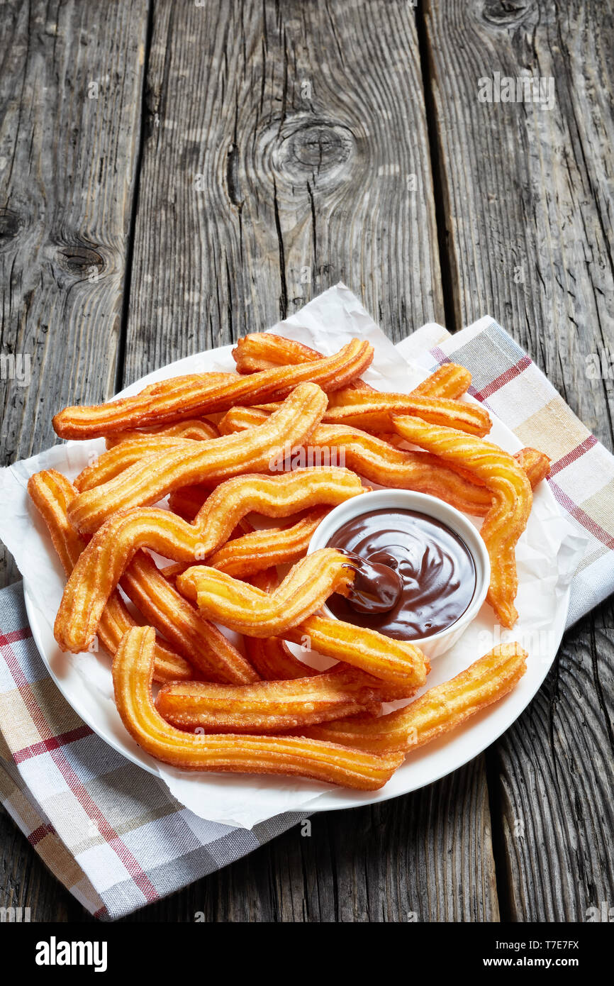Classic spanish churros hi-res stock photography and images - Alamy