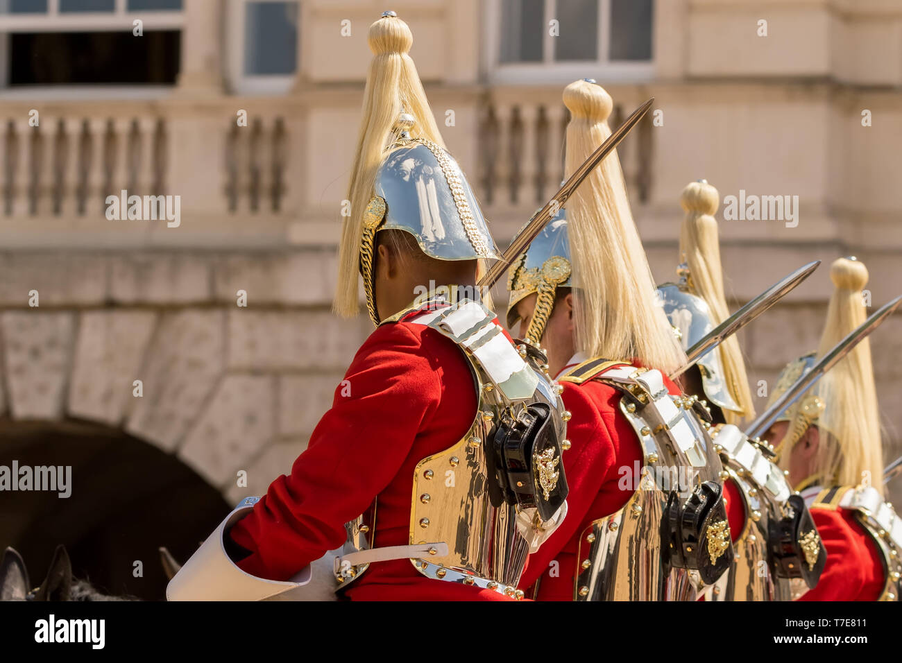 The knights in the shining armour coming to life from the fairy tales ...