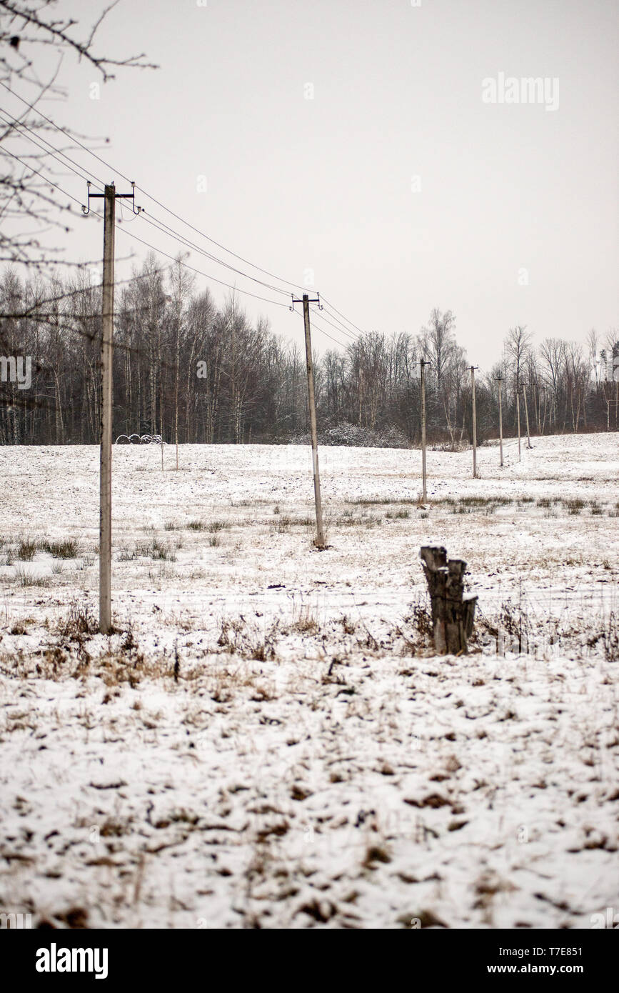 frozen ground texture in winter countryside. cloudy day Stock Photo - Alamy