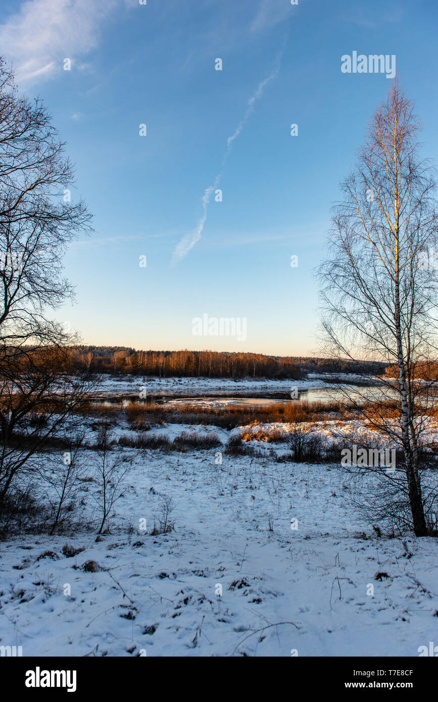 frozen ground texture in winter countryside. cloudy day Stock Photo - Alamy