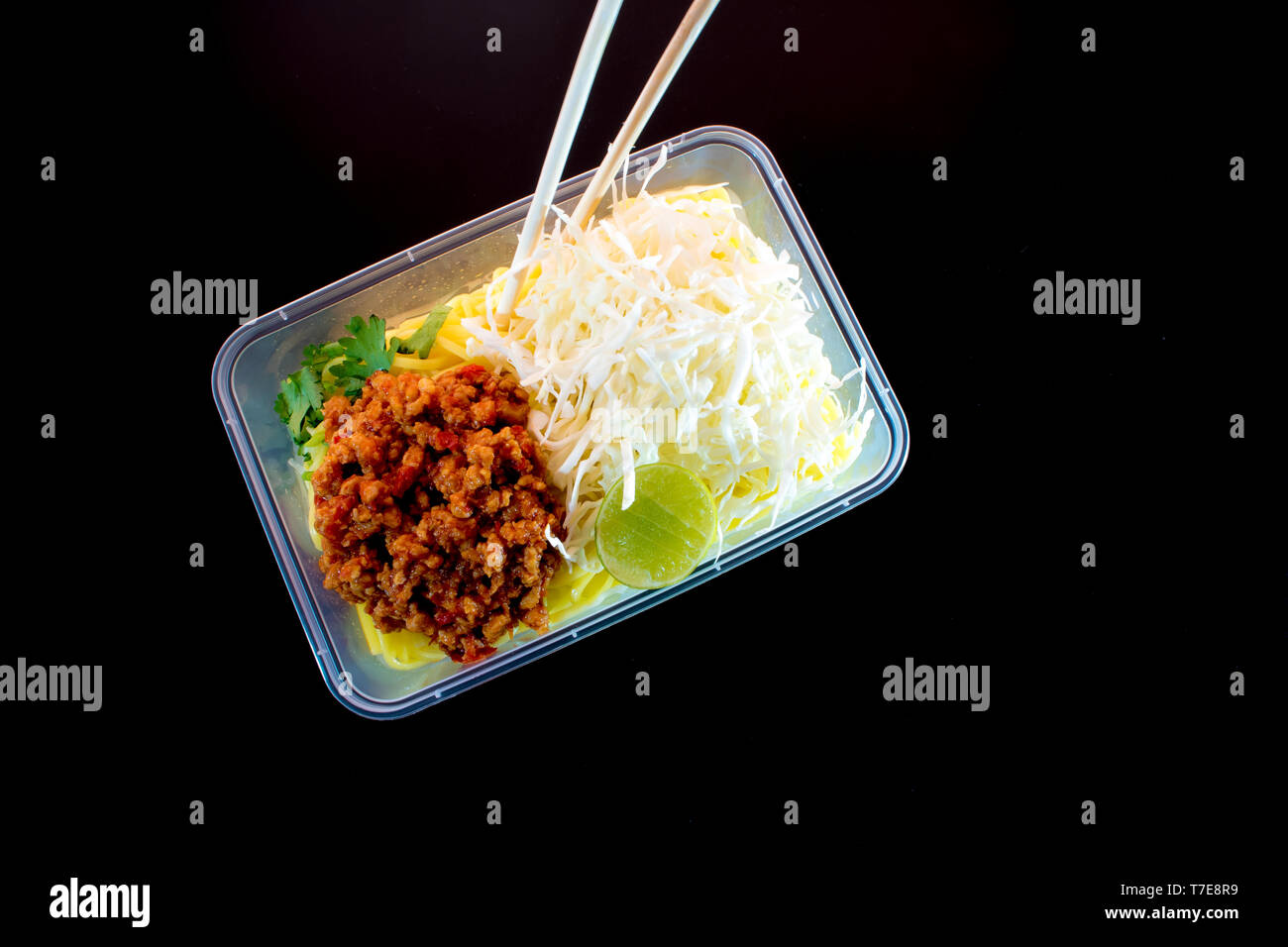 Plastic container for spaghetti hi-res stock photography and images - Alamy