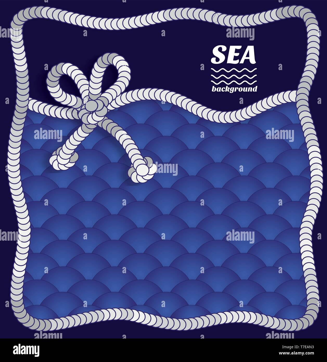 Sea nature abstract background of blue wave Stock Vector Image & Art ...