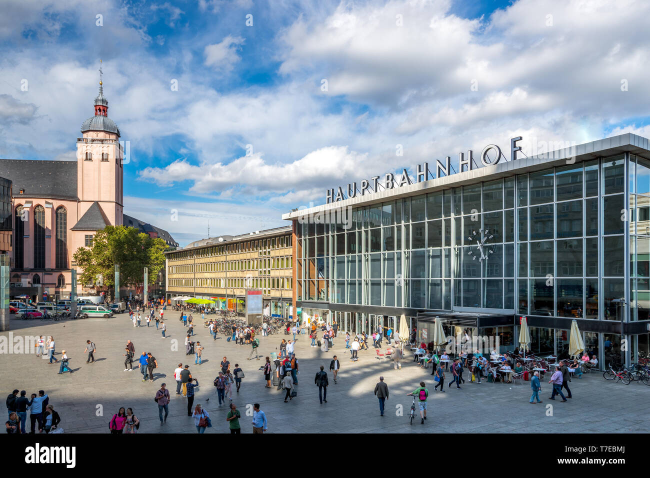 Main Station in Cologne Germany Stock Photo - Alamy