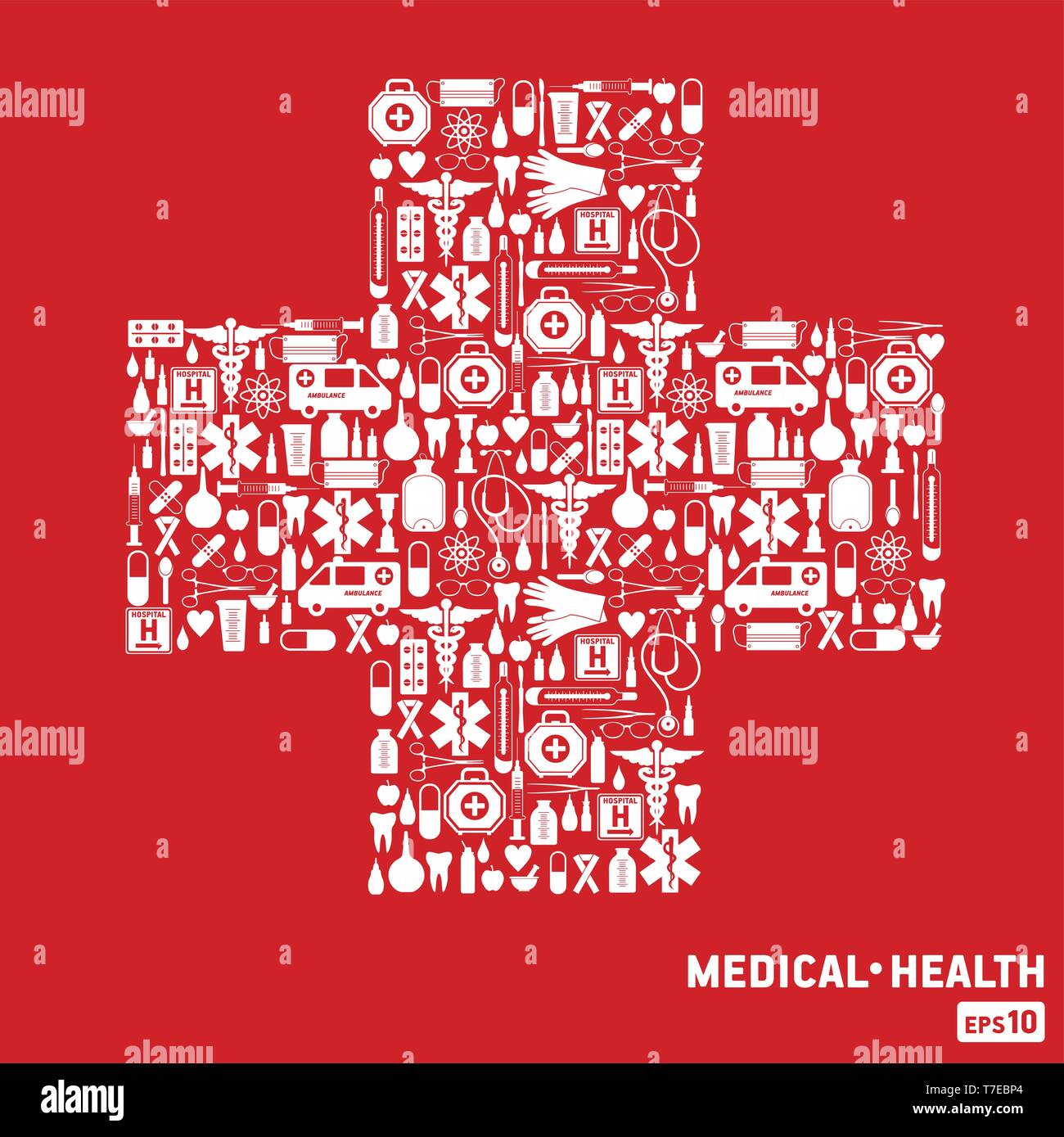 Medical icon background Stock Vector Image & Art - Alamy