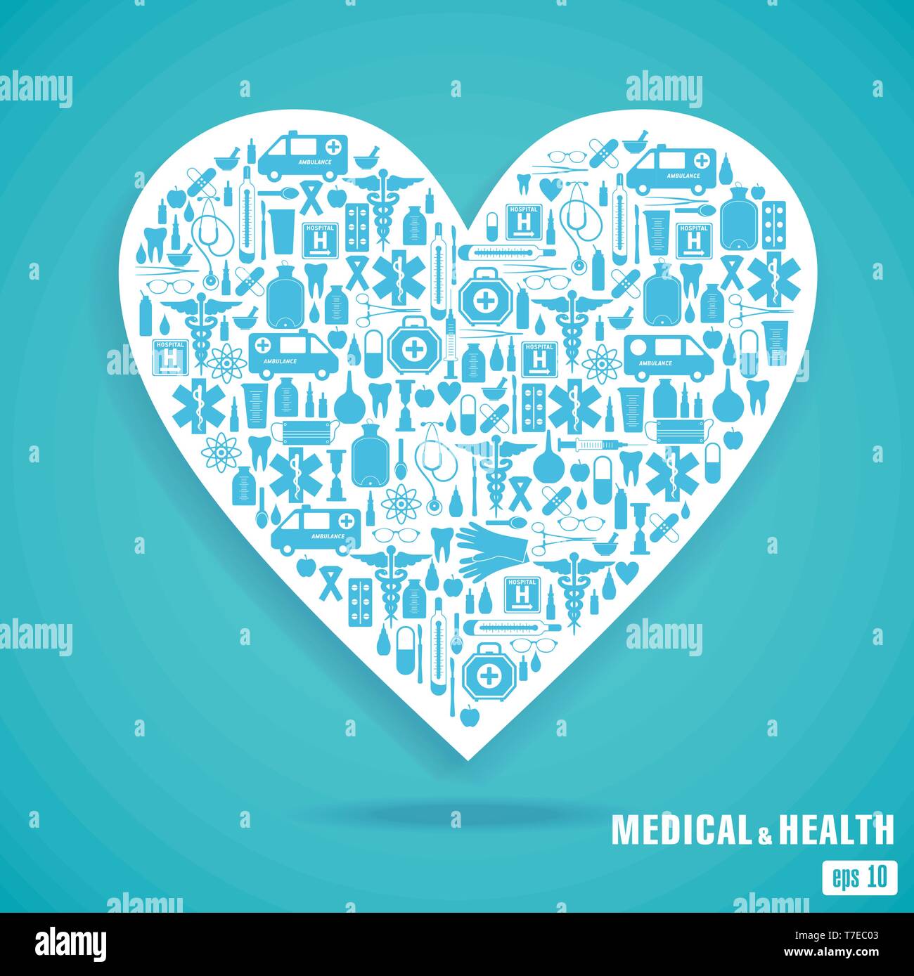 Medical icon background Stock Vector Image & Art - Alamy