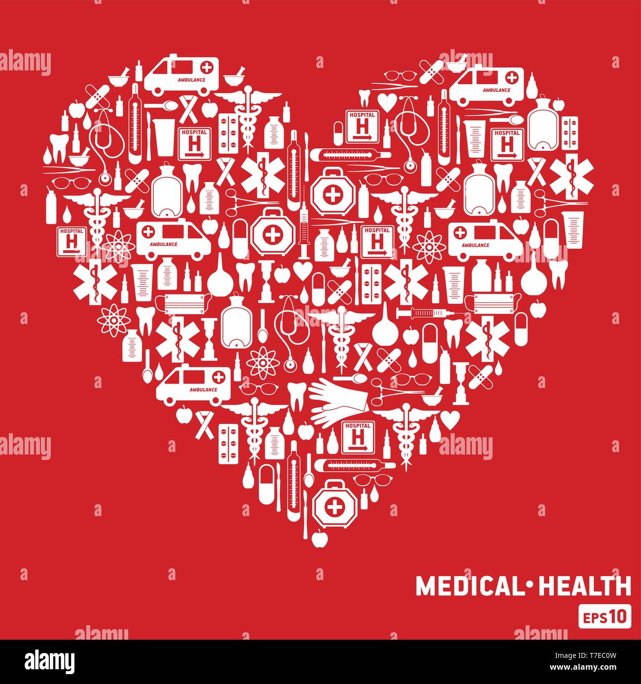 Medical icon background Stock Vector Image & Art - Alamy