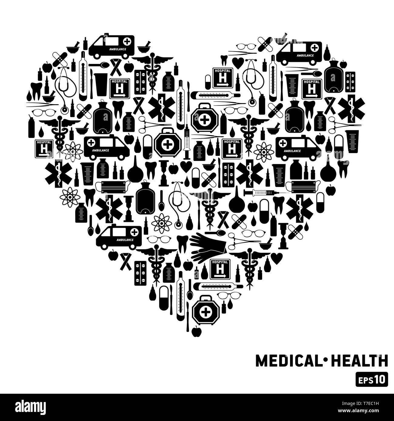 Medical icon background Stock Vector Image & Art - Alamy