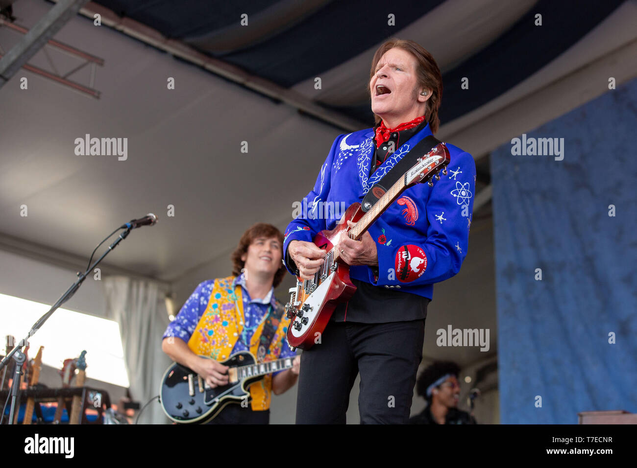 May 5, 2019 - New Orleans, Louisiana, U.S - SHANE FOGERTY and JOHN ...