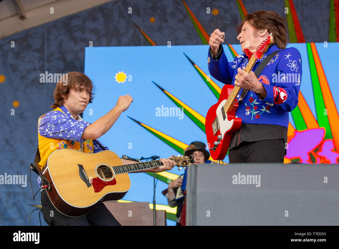 May 5, 2019 - New Orleans, Louisiana, U.S - SHANE FOGERTY and JOHN ...