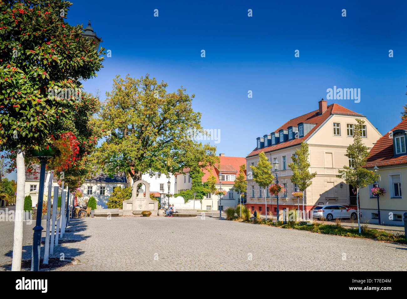 Marktplatz, Teltow, Brandenburg, Deutschland Stock Photo - Alamy