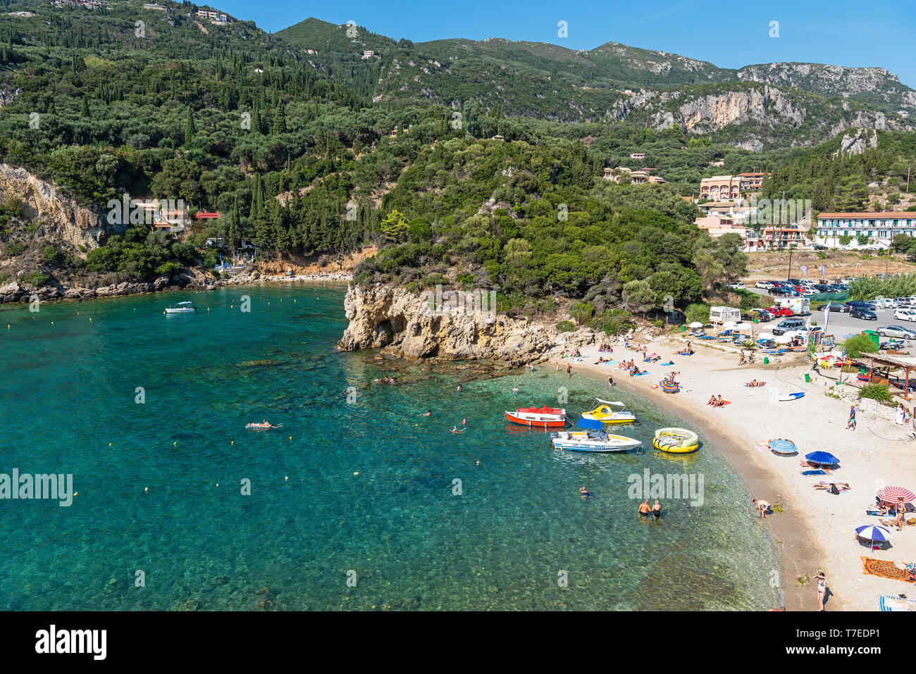 Mediterranean beach resort hi-res stock photography and images - Alamy
