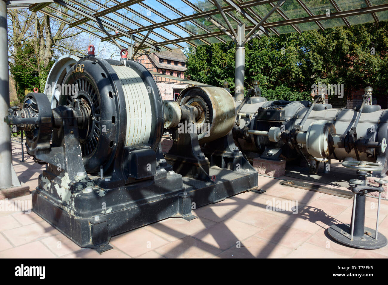 Steam engine, Bodenwerder, Lower Saxony, Germany Stock Photo - Alamy