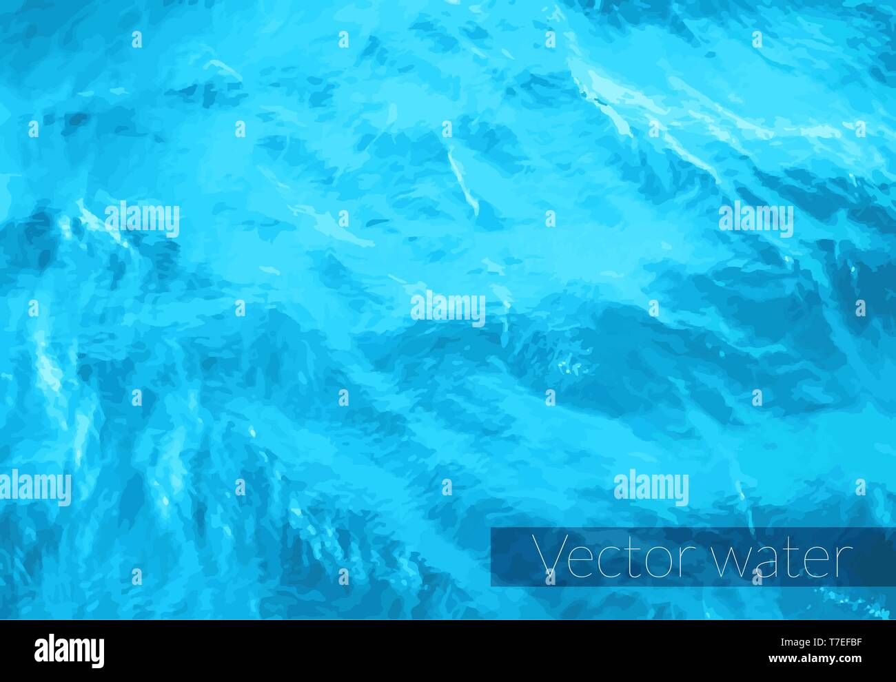 Reflection in water detail Stock Vector Images - Alamy