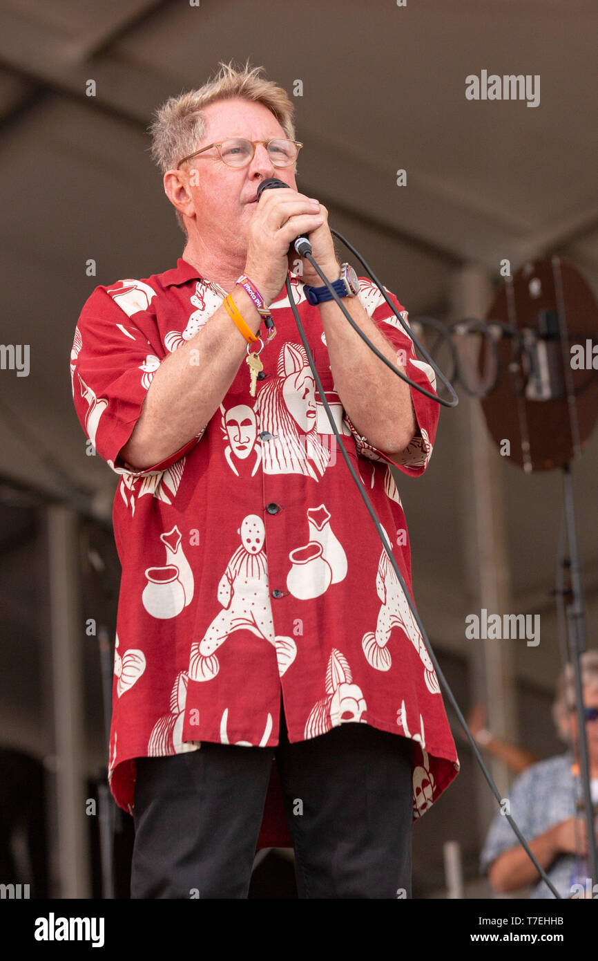 May 5, 2019 - New Orleans, Louisiana, U.S - Jazz Fest producer QUINT ...