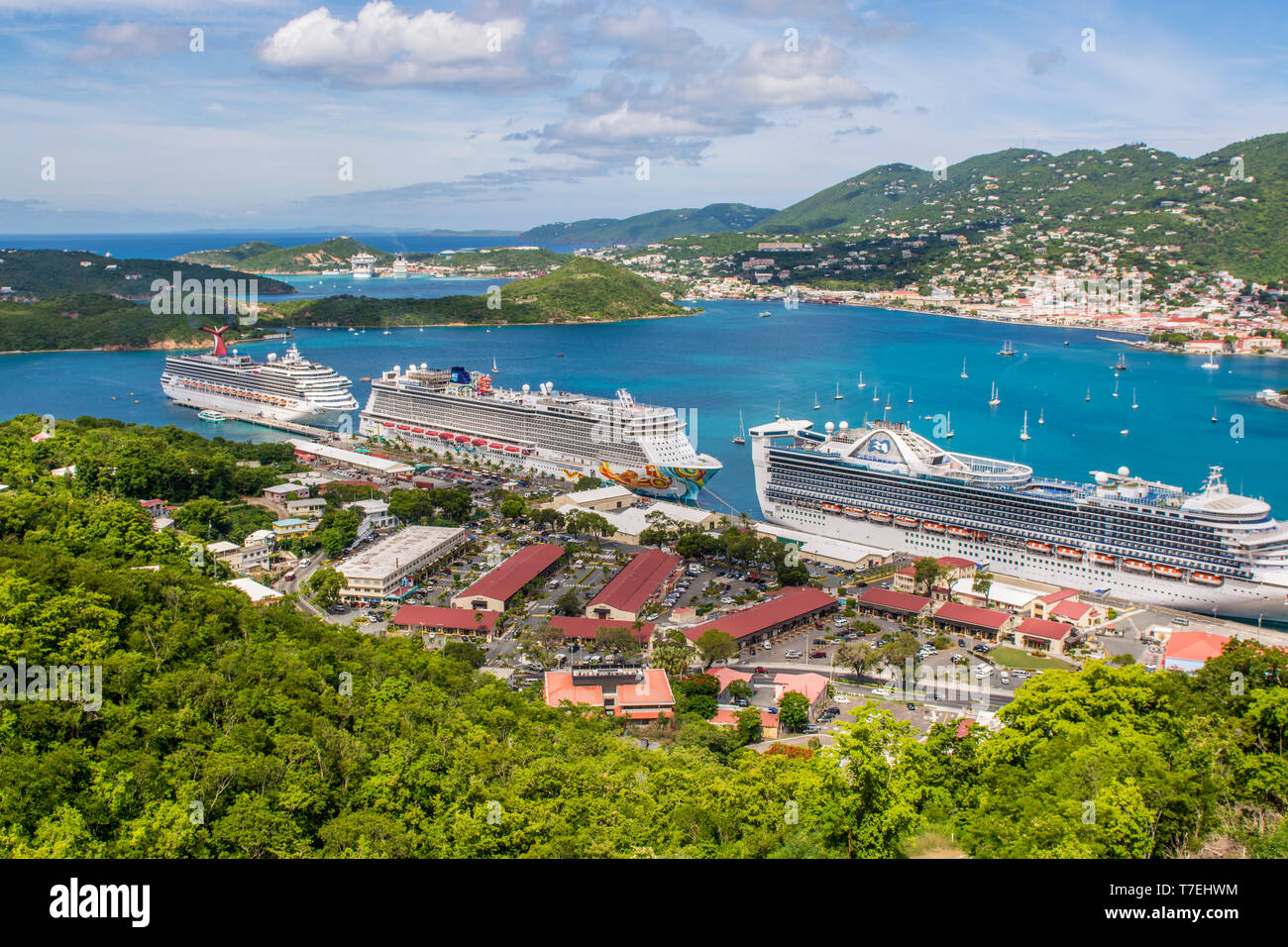 Charlotte Amalie, St. Thomas, US Virgin Islands Stock Photo - Alamy