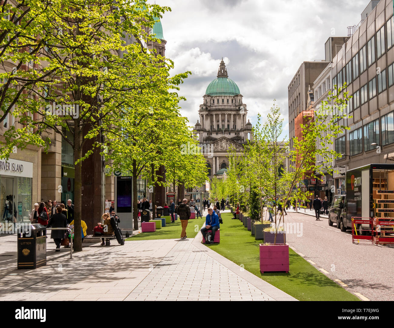 Belfast Donegall Place High Resolution Stock Photography and Images - Alamy
