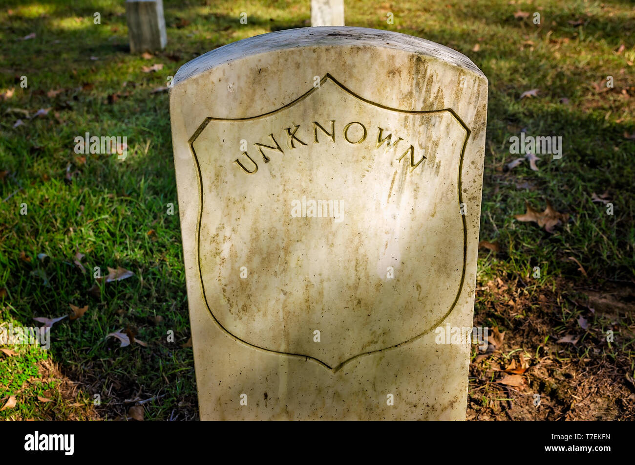 U s national cemetery at shiloh hi-res stock photography and images - Alamy