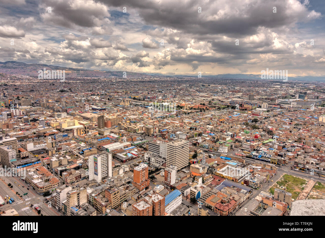 Bogota cityscape, Colombia Stock Photo - Alamy