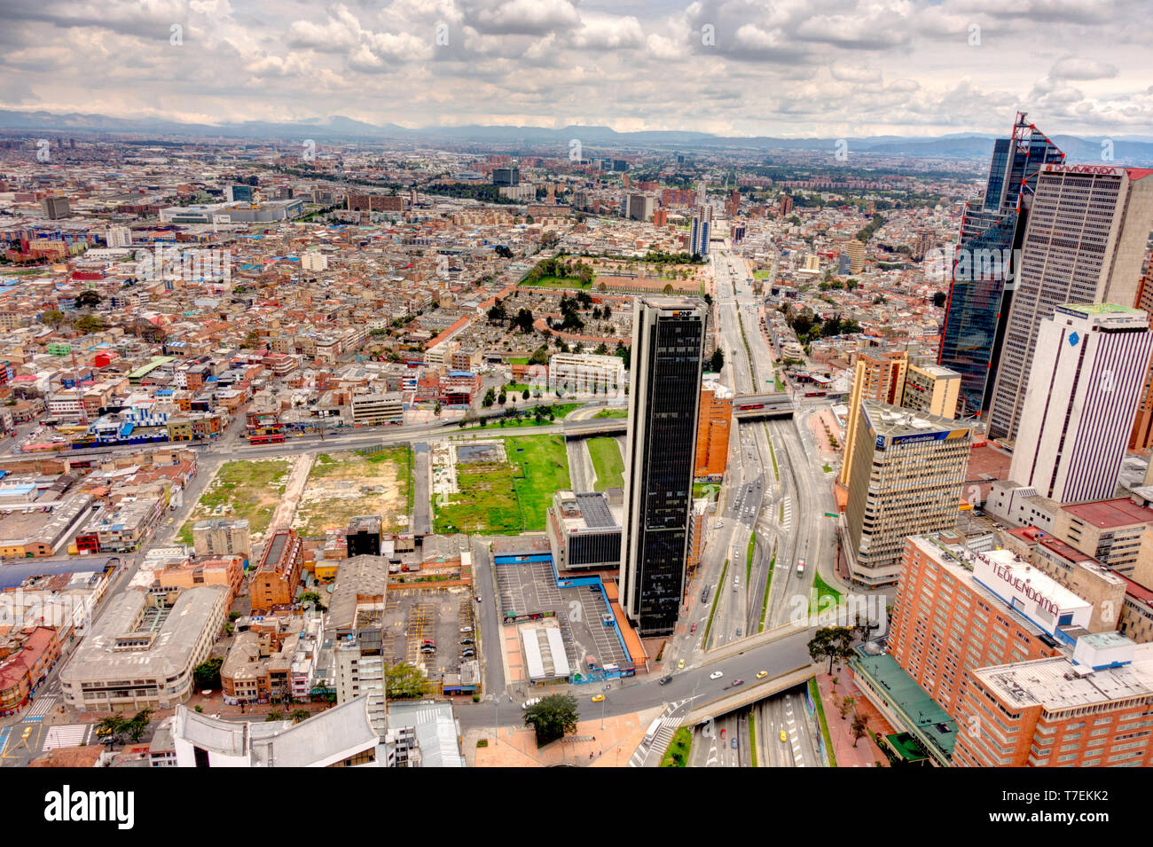Bogota cityscape, Colombia Stock Photo - Alamy