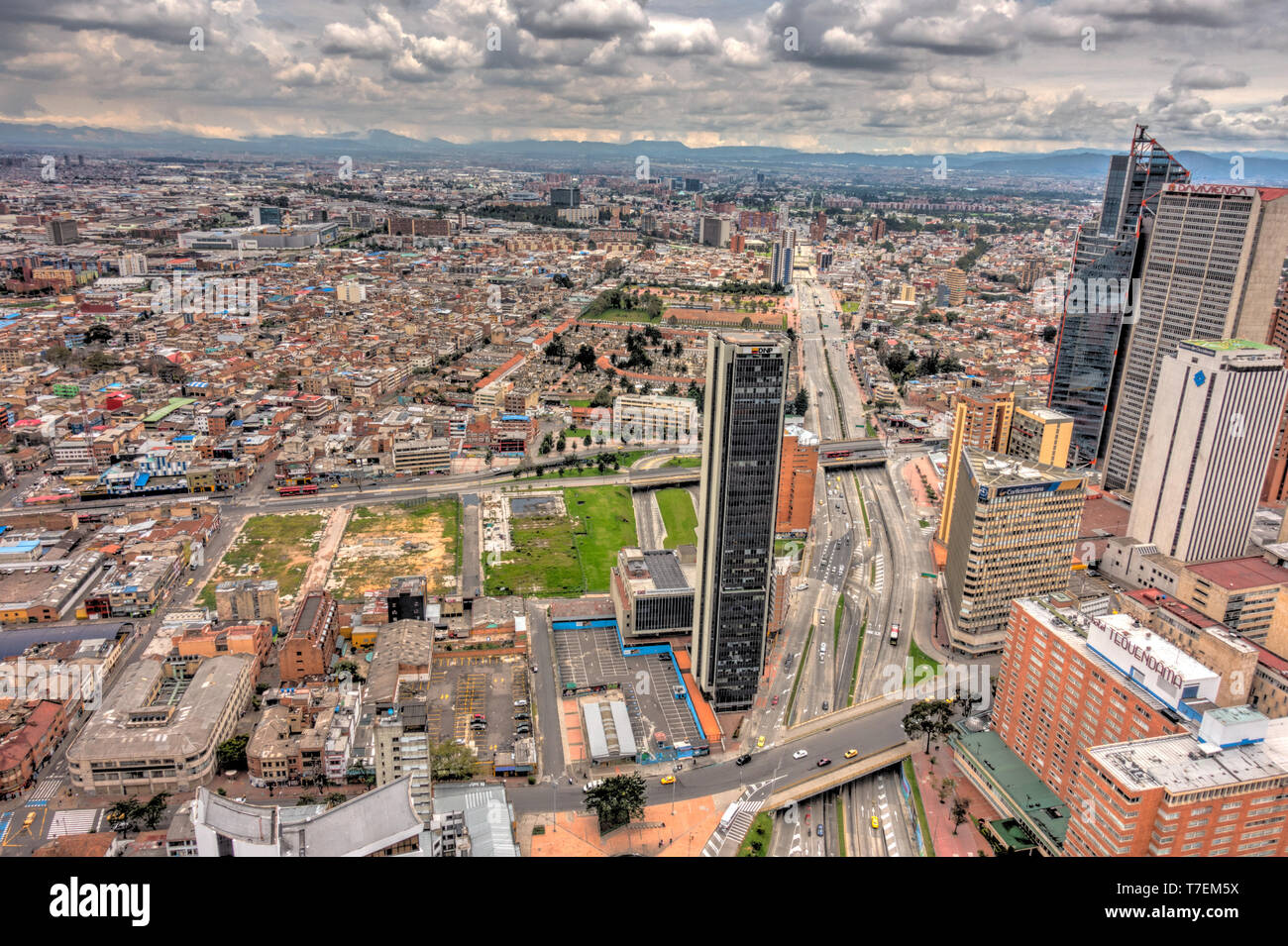 Bogota cityscape, Colombia Stock Photo - Alamy