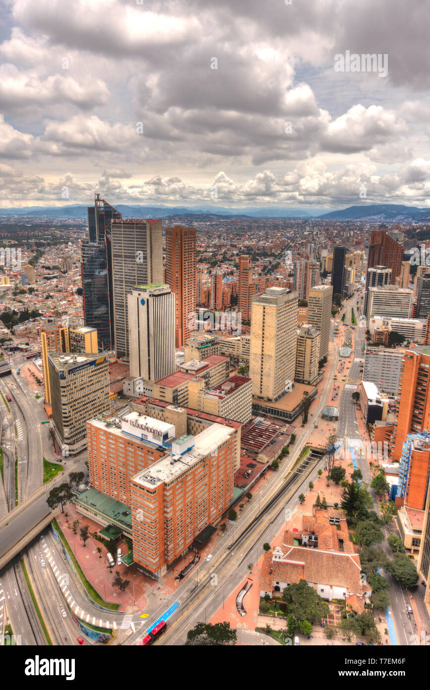 Bogota cityscape, Colombia Stock Photo - Alamy