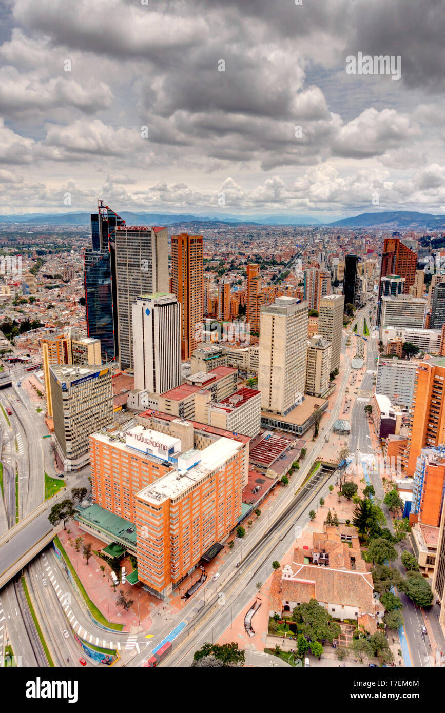 Bogota cityscape, Colombia Stock Photo - Alamy