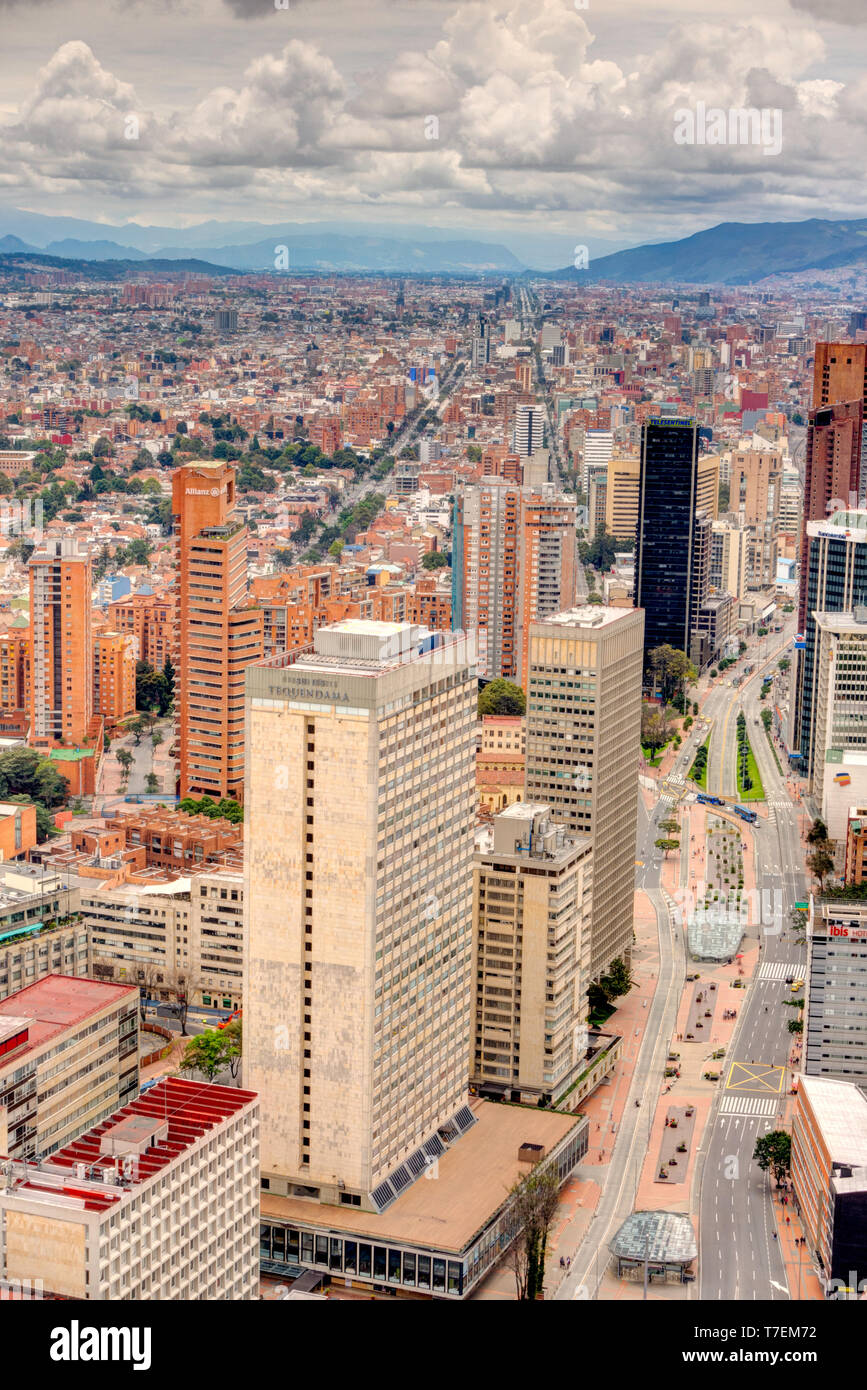 Bogota cityscape, Colombia Stock Photo - Alamy