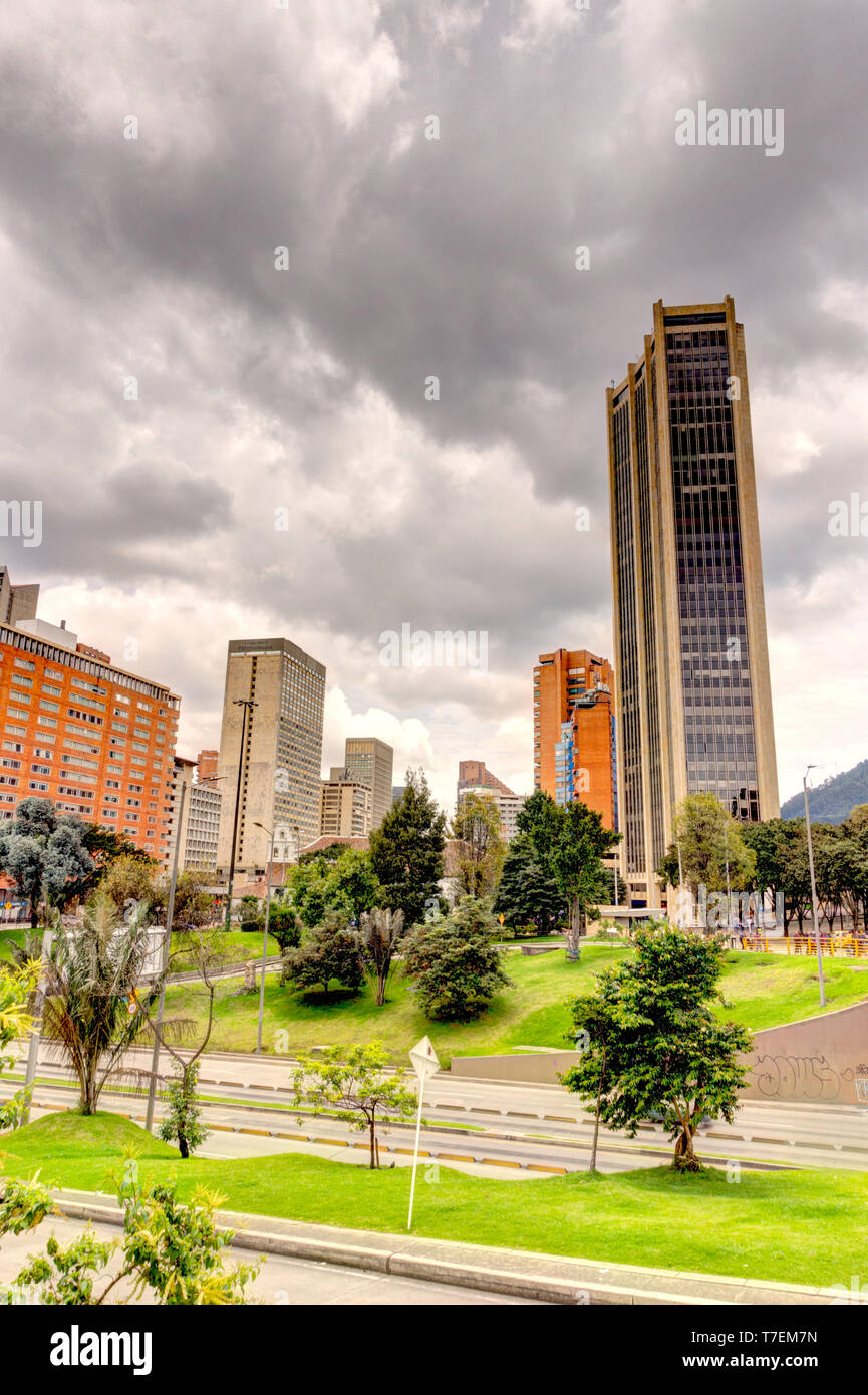 Bogota cityscape, Colombia Stock Photo - Alamy
