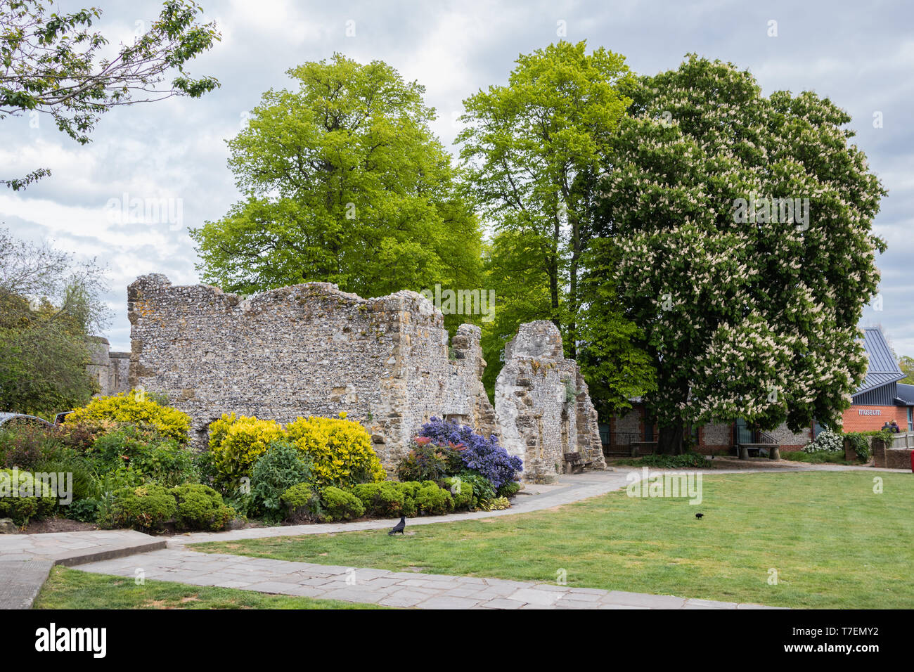 English castle ruins hi-res stock photography and images - Alamy