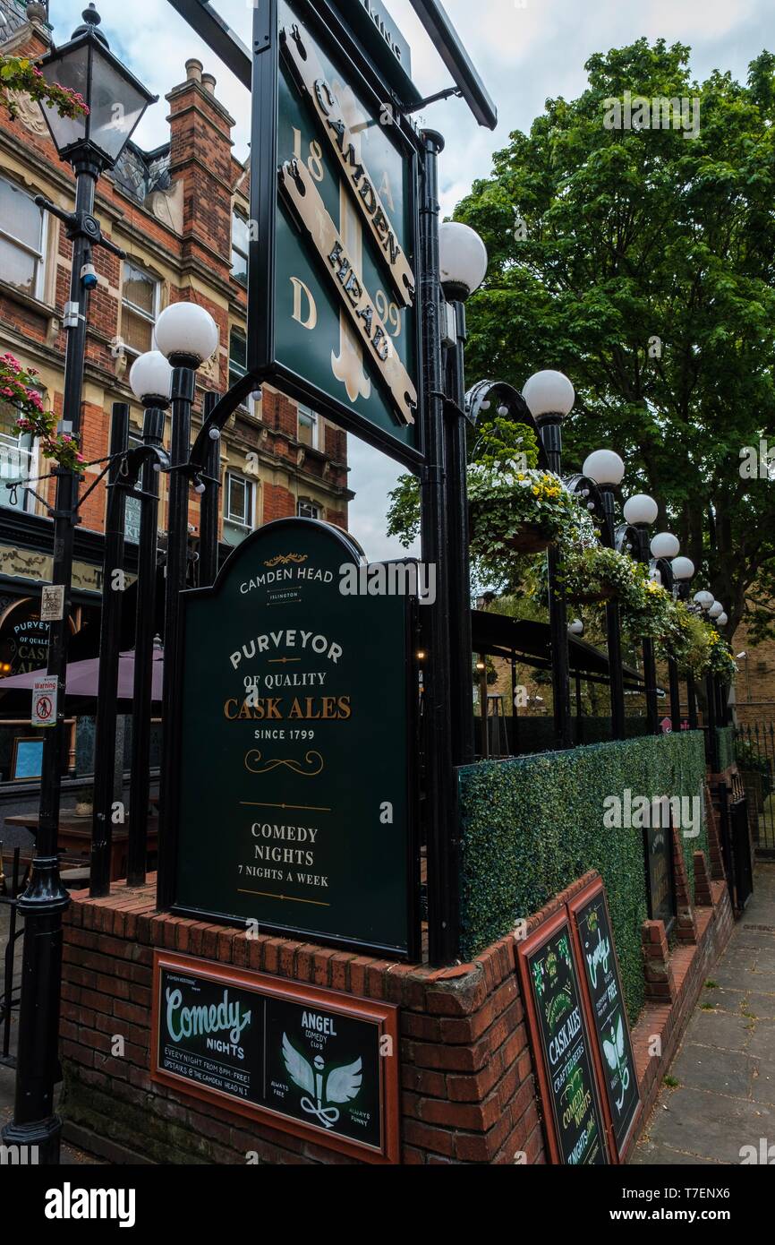 Camden head hi-res stock photography and images - Alamy