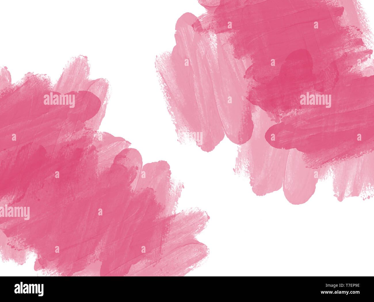 Abstract brush texture painting on white color background Stock Photo ...