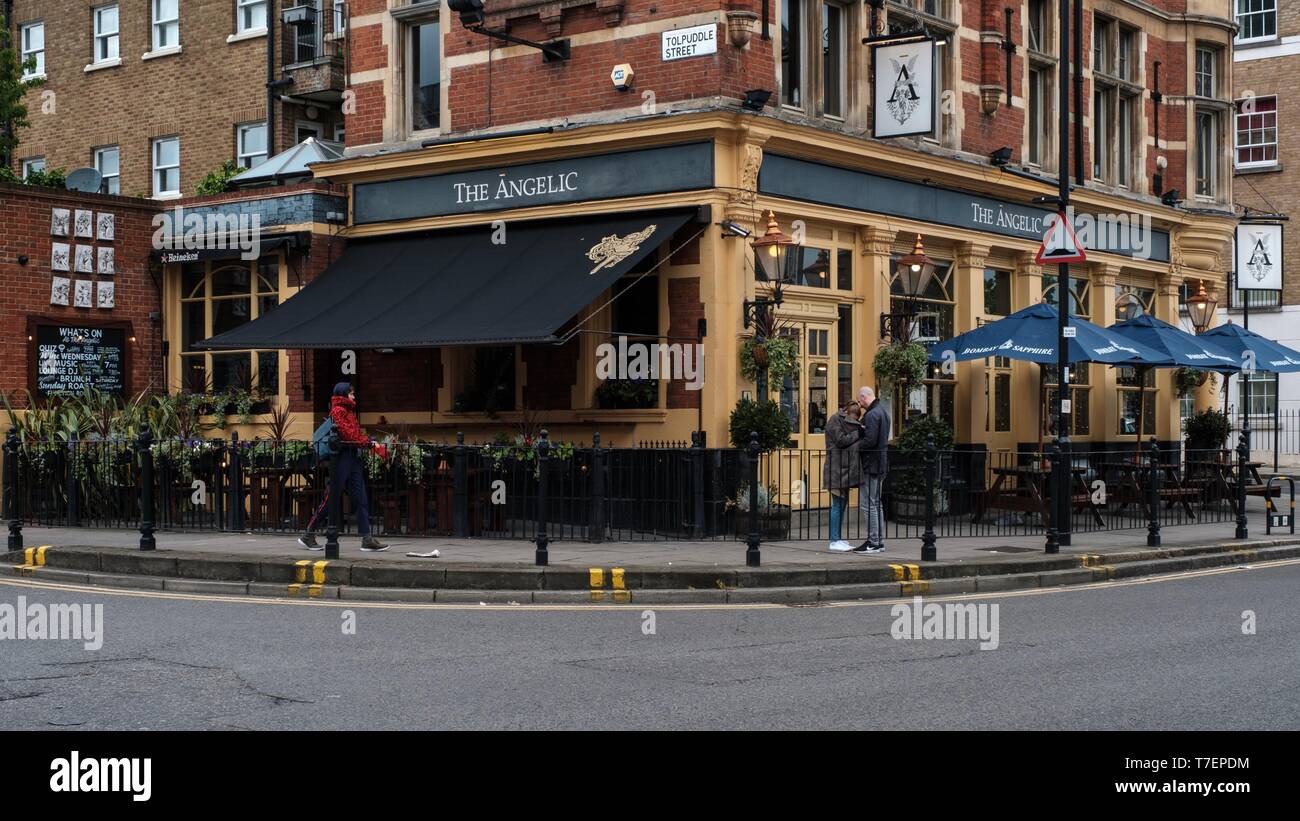 The Angelic, Liverpool Road, London Stock Photo - Alamy