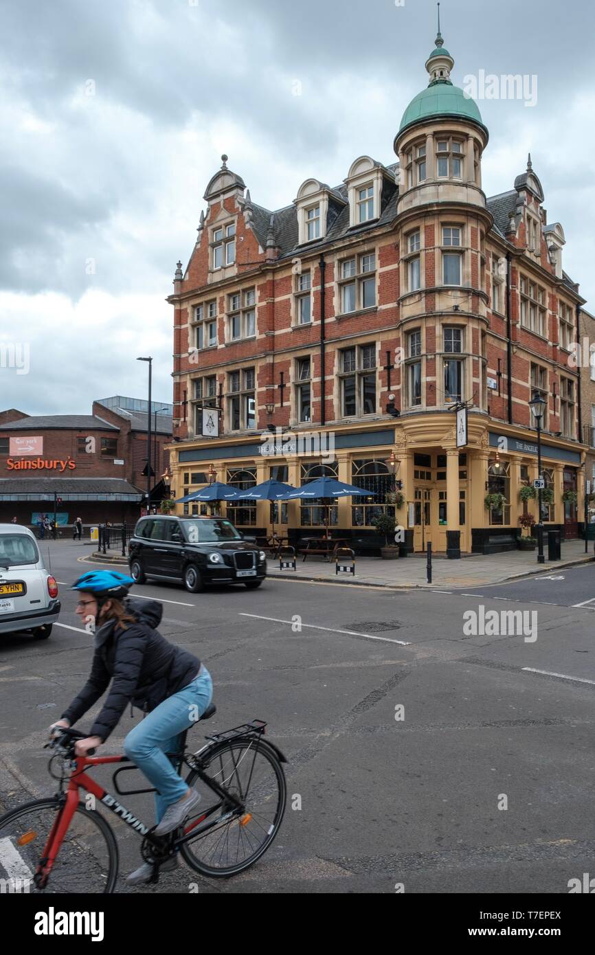 The Angelic, Liverpool Road, London Stock Photo - Alamy