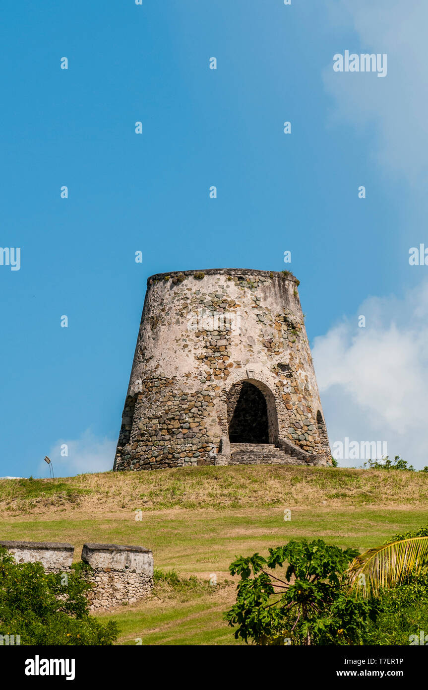 Ruins of Rust Op Twist Sugar Mill Plantation, St. Croix, US Virgin ...