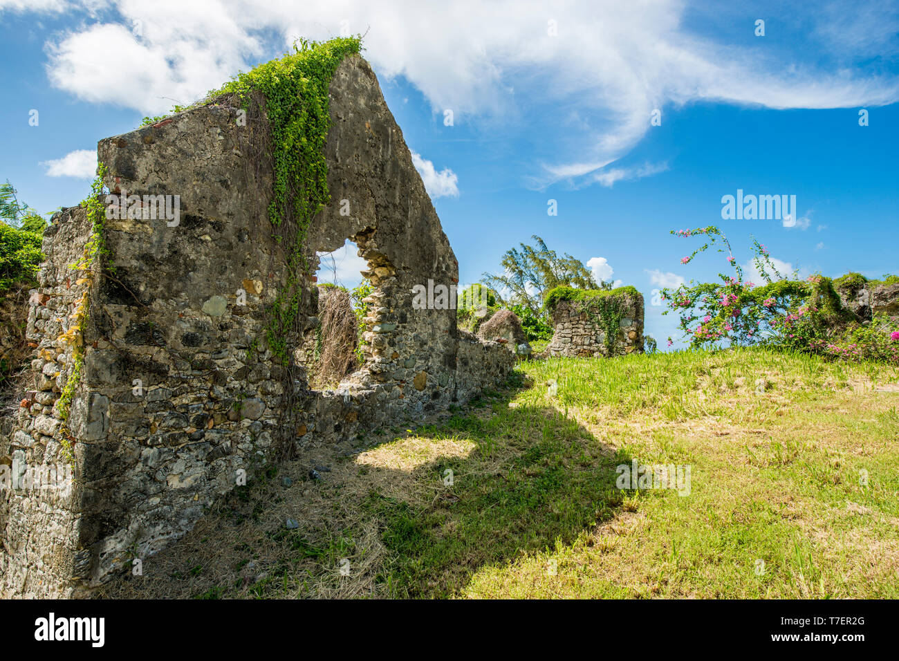 Ruins of Rust Op Twist Sugar Mill Plantation, St. Croix, US Virgin ...
