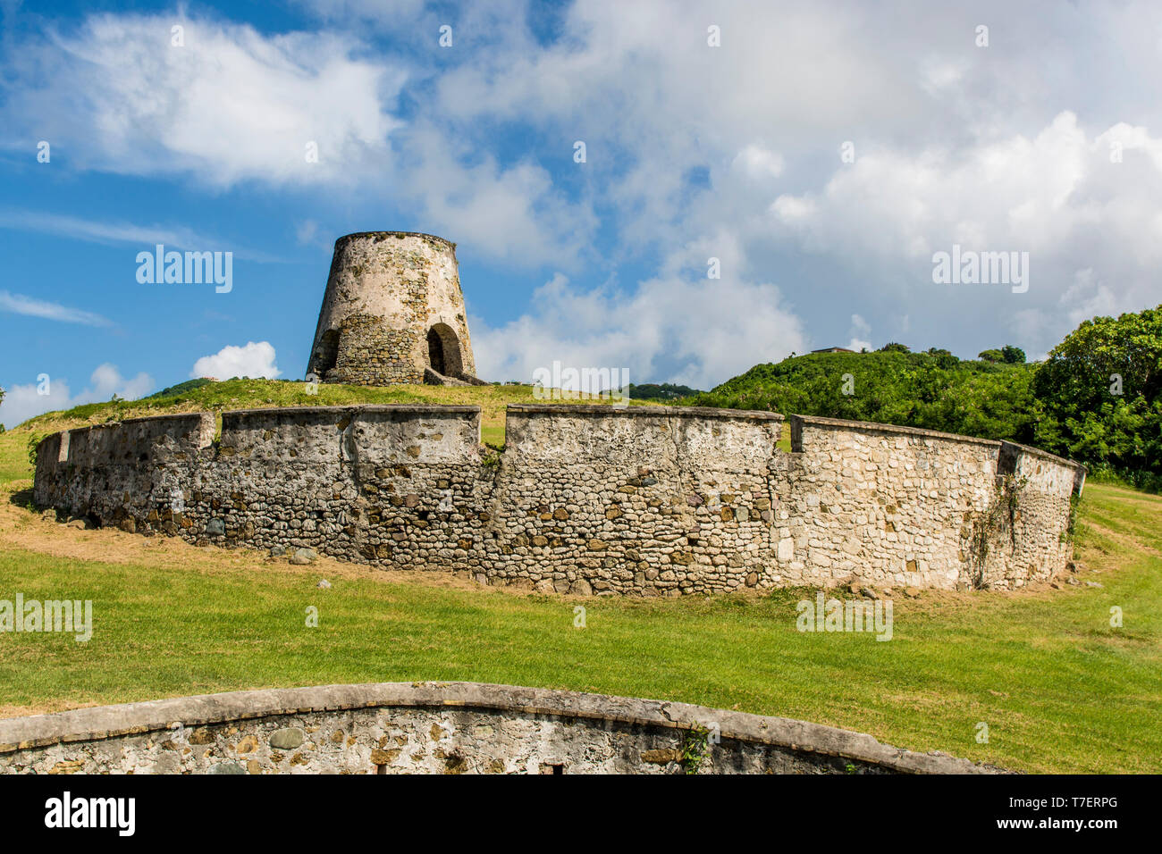 Ruins of Rust Op Twist Sugar Mill Plantation, St. Croix, US Virgin ...