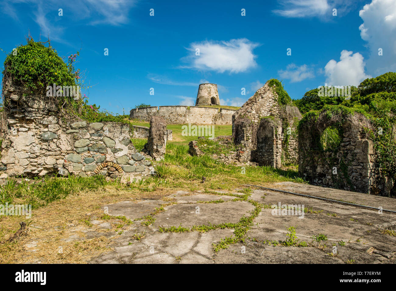 Ruins of Rust Op Twist Sugar Mill Plantation, St. Croix, US Virgin ...