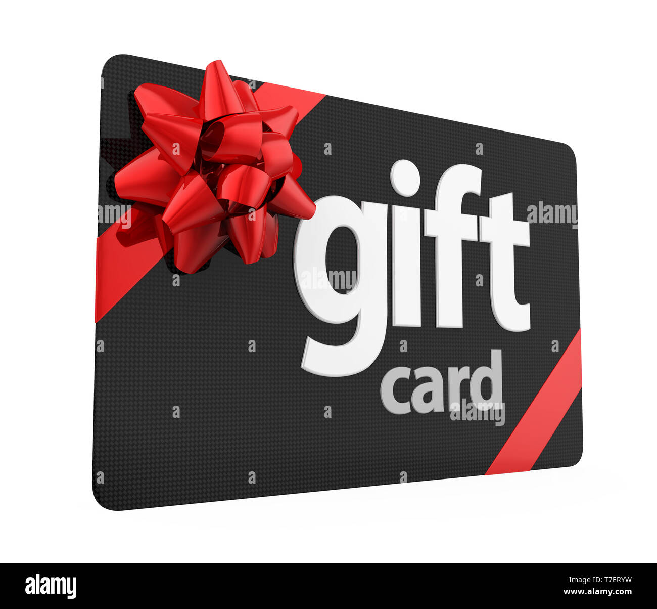 Gift Card Isolated Stock Photo - Alamy