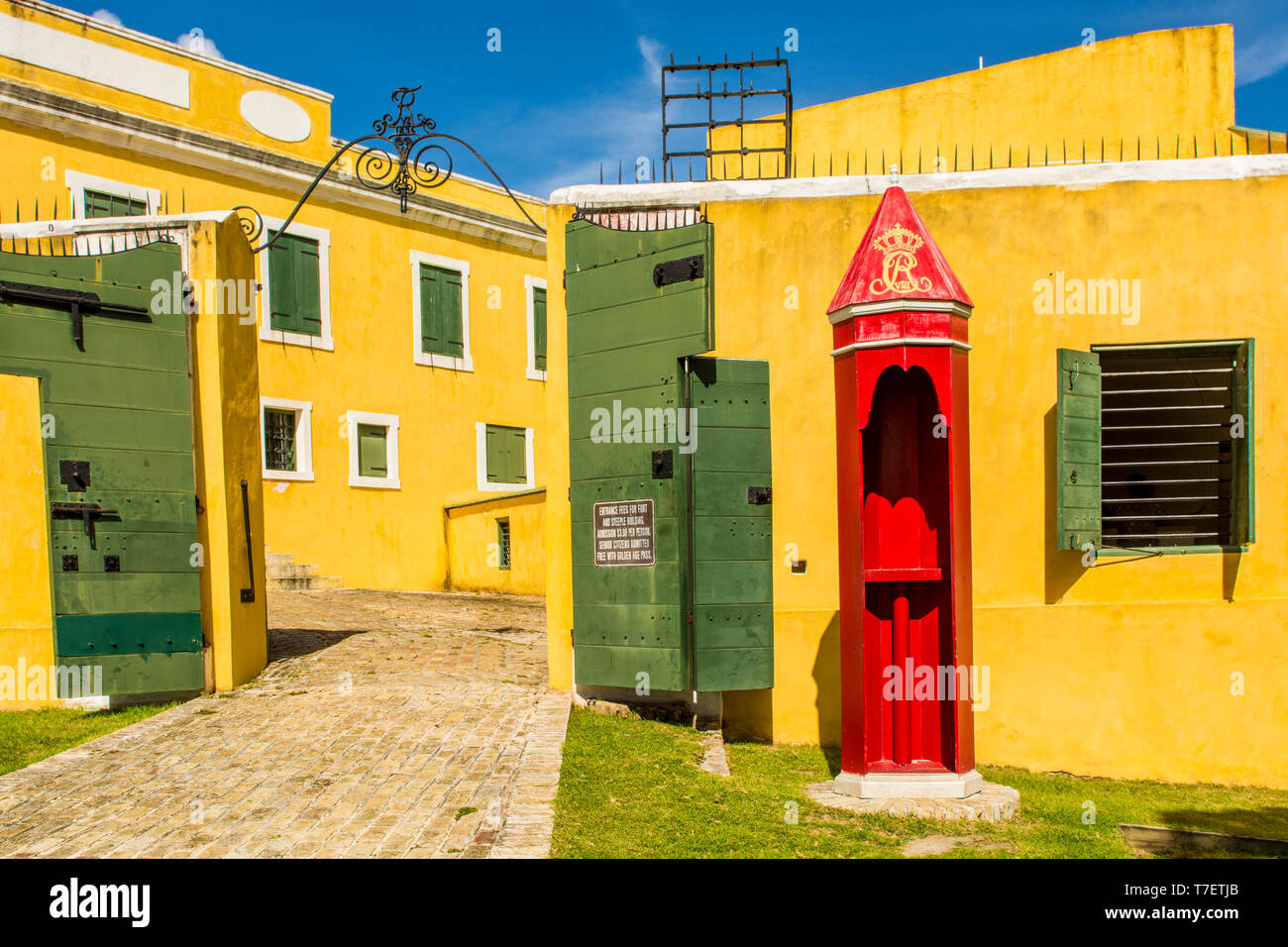 Christiansted national historic hi-res stock photography and images - Alamy