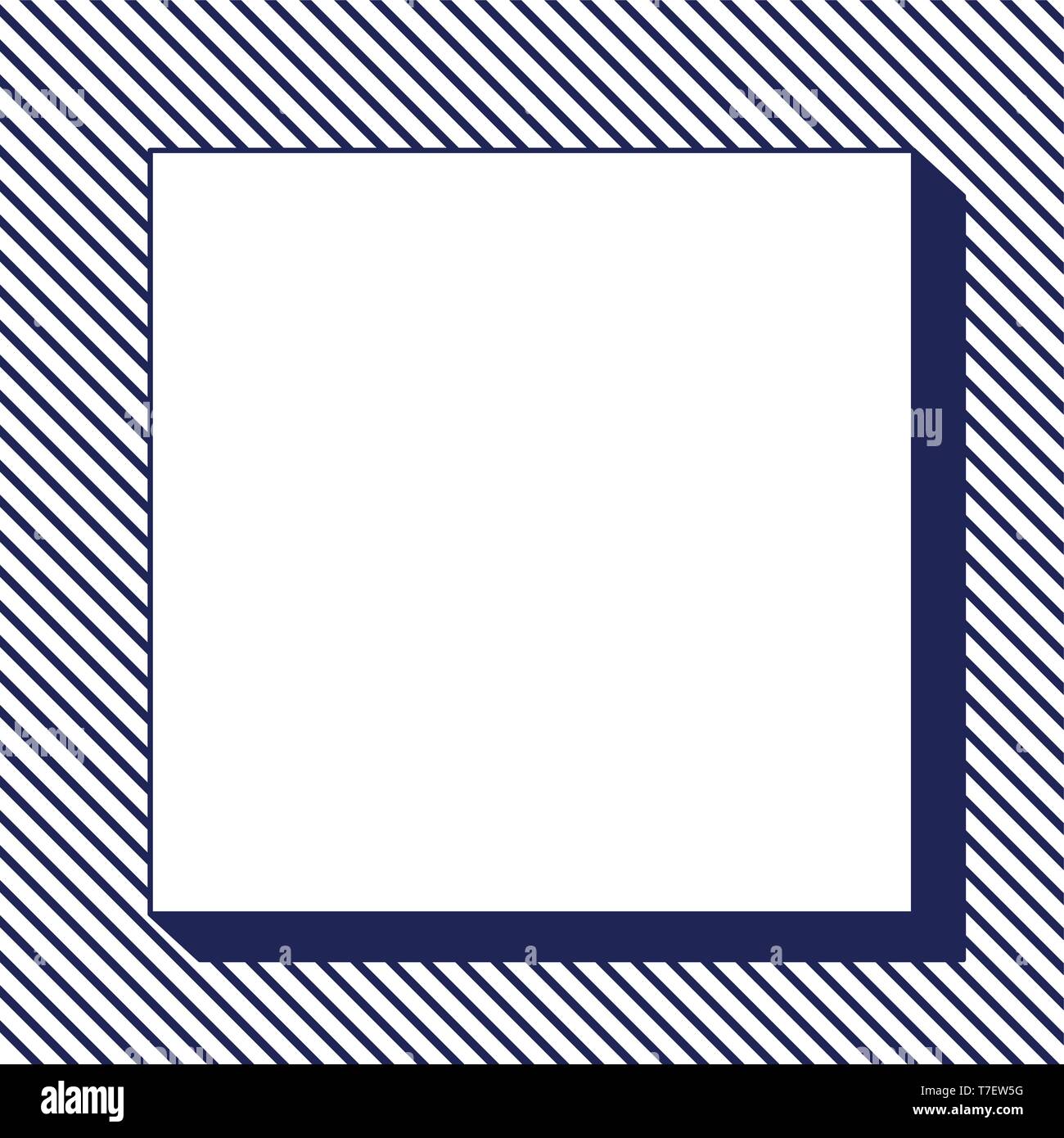 monochrome frame with pattern background ninetys style Stock Vector ...