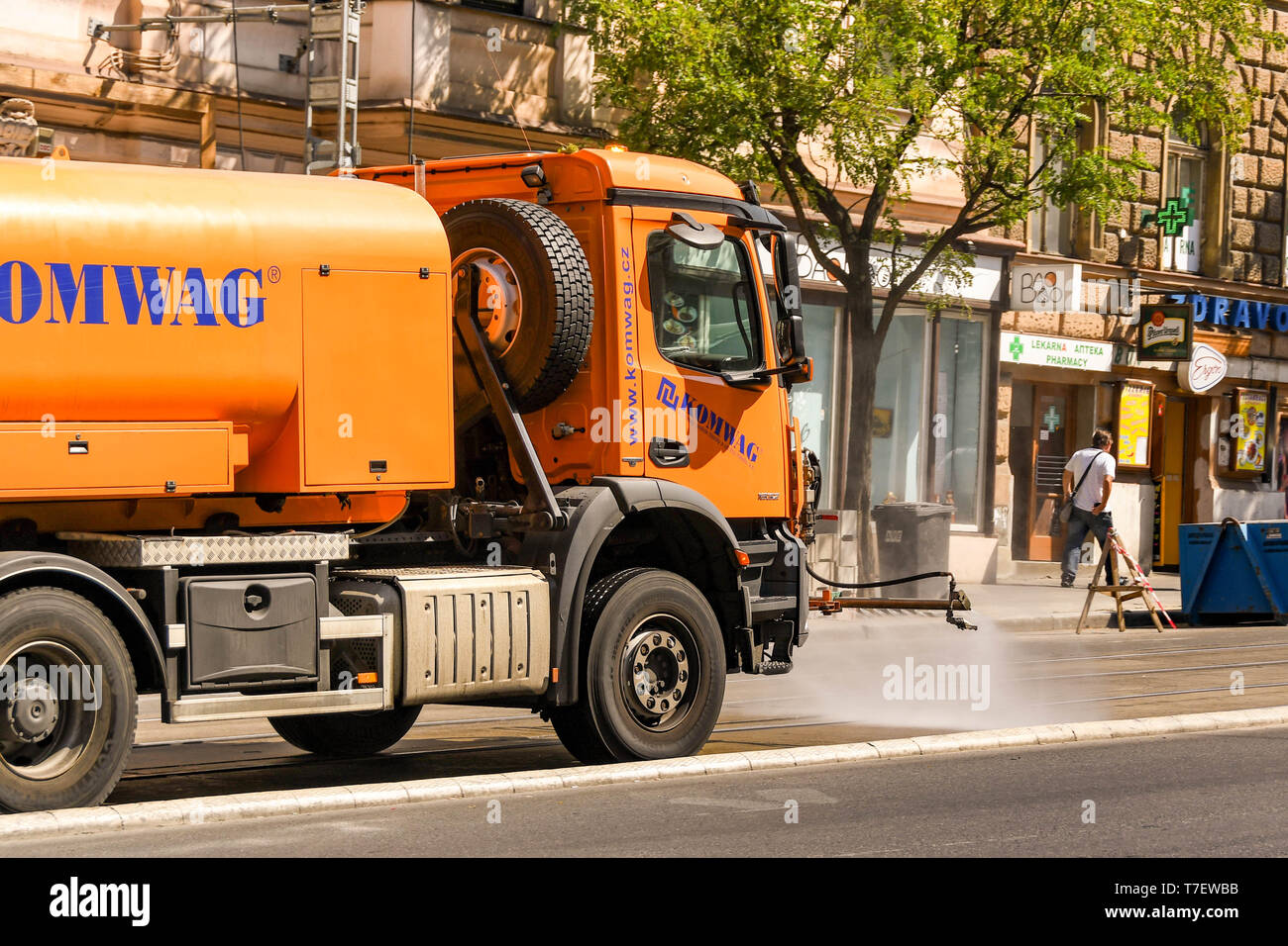 Spraying of water hi-res stock photography and images - Alamy