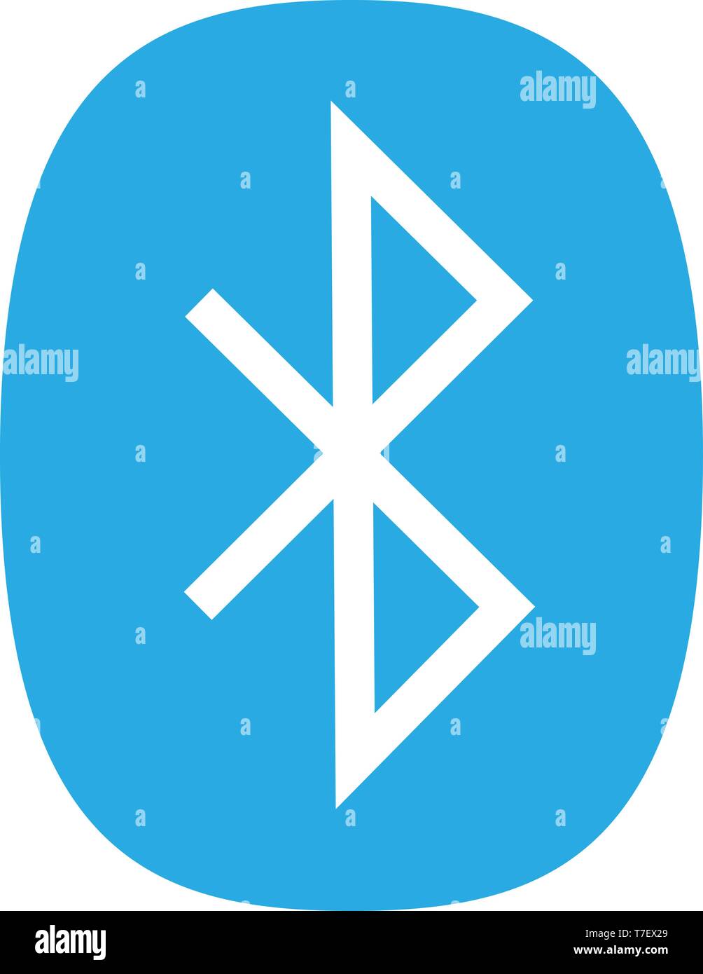 Bluetooth logo hi-res stock photography and images - Alamy