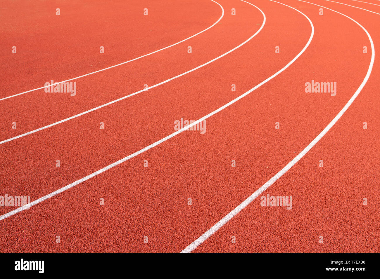 Running track lines Stock Photo - Alamy