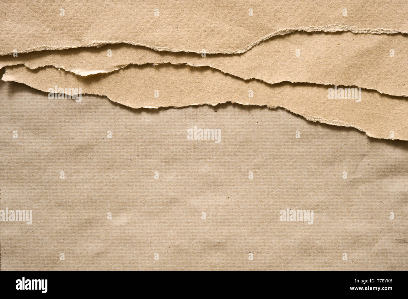 Torn paper with copy space Stock Photo - Alamy