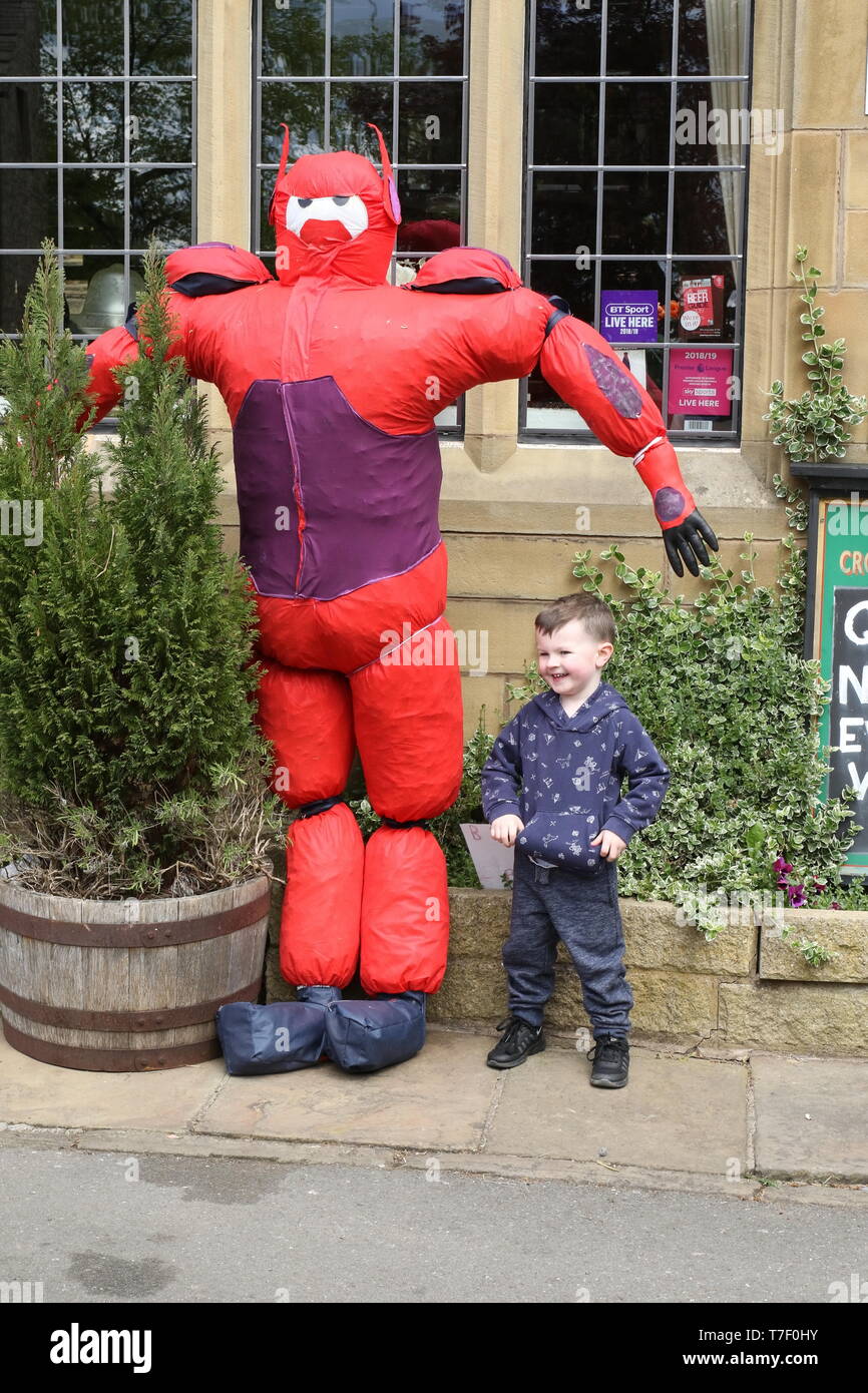 3rd Scarecrow Festival Worsthorne & Hurstwood Burnley Lancashire 6th ...