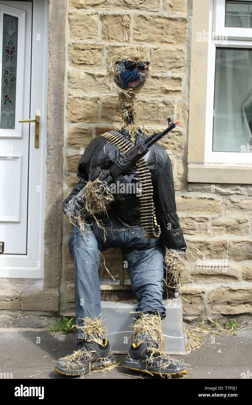 3rd Scarecrow Festival Worsthorne & Hurstwood Burnley Lancashire 6th ...